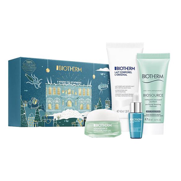 Aquasource Hyalu Plump Holiday Starter Kit Biotherm ≡ SEPHORA