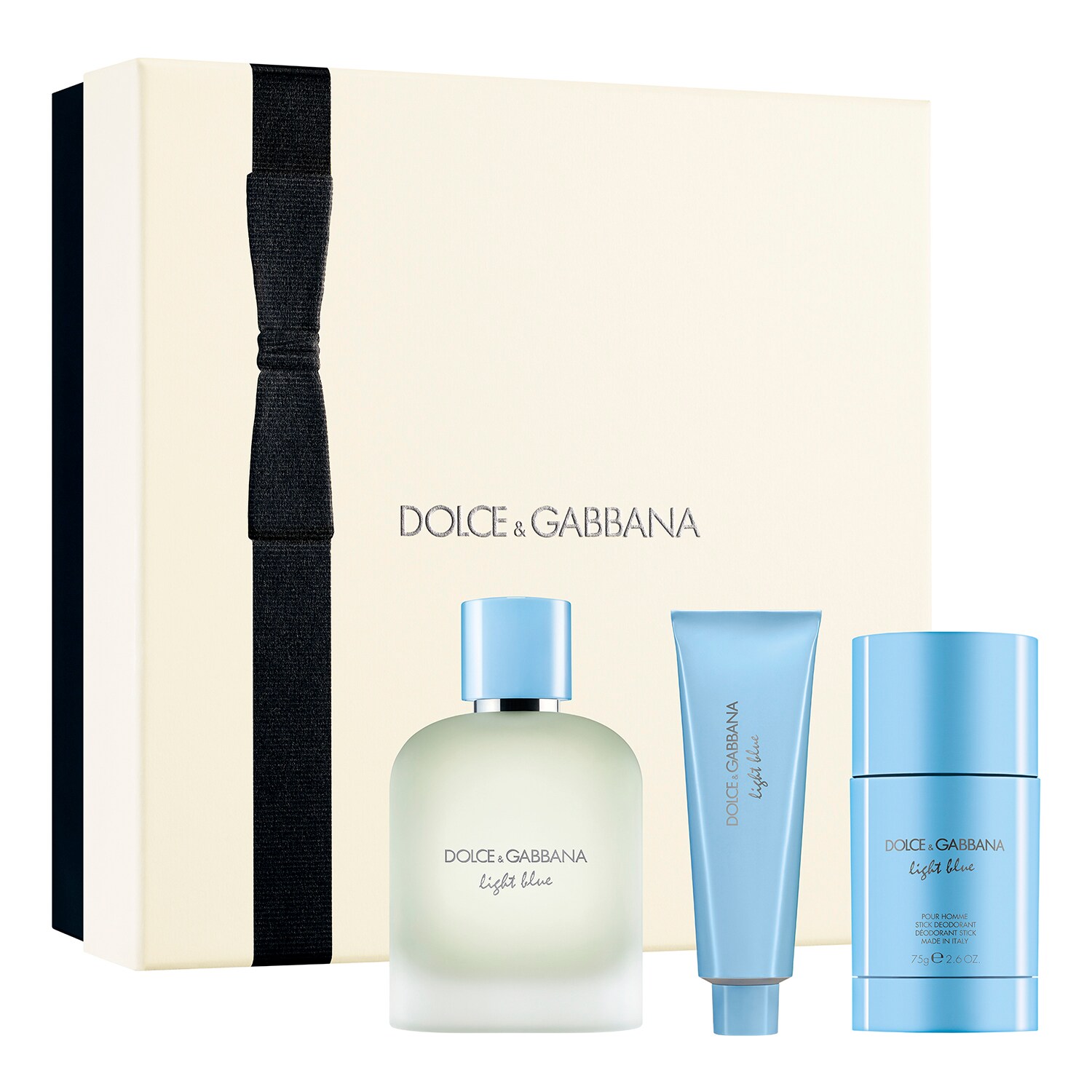 Light Blue Pour Homme – Set Eau de toilette with Shower gel and ...