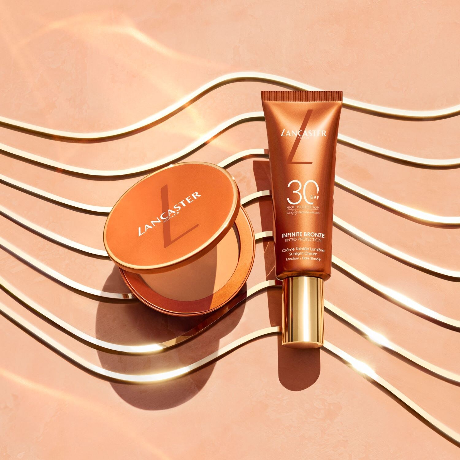 Infinite Bronze Tinted Protection Sunlight - Compact Cream SPF50 ...