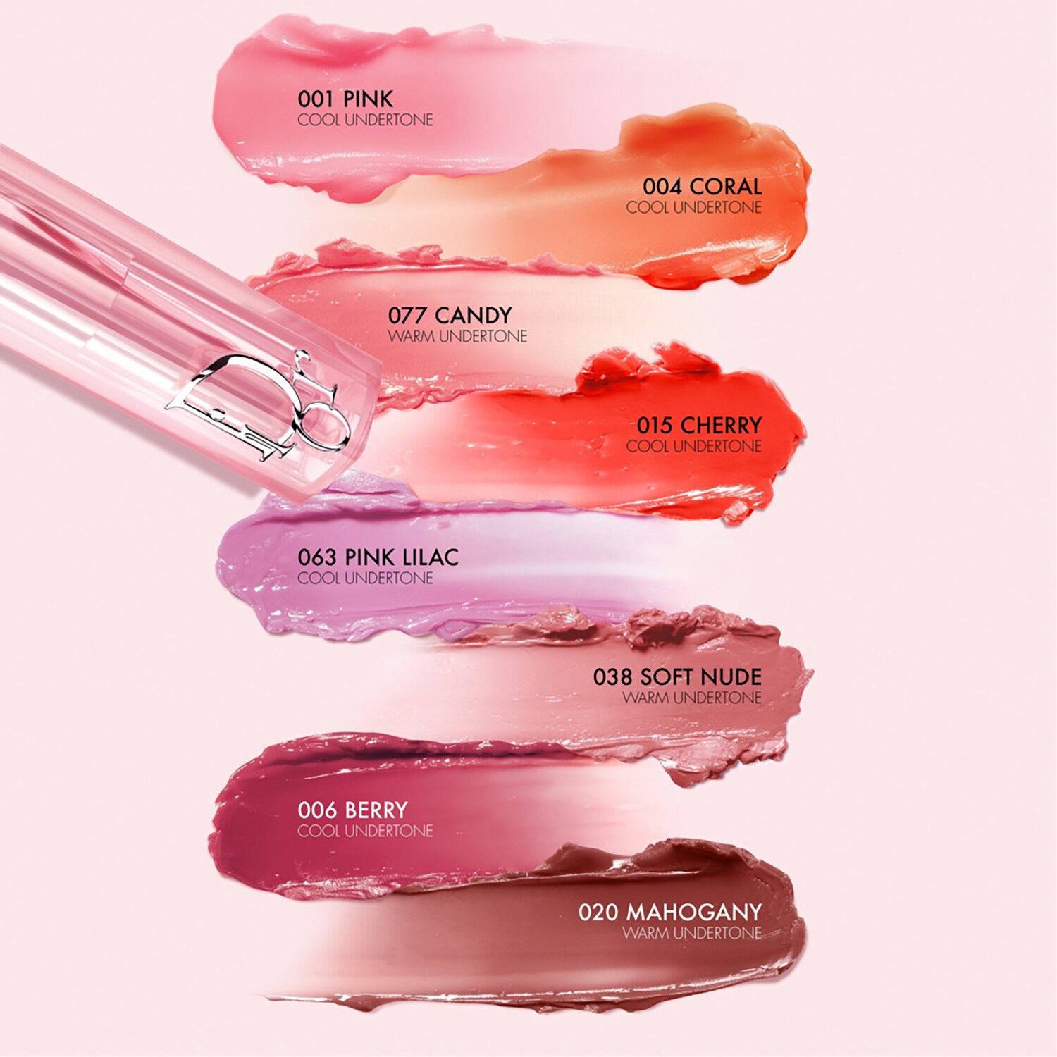 Dior Addict Lip Glow - 48-Hour Hydrating Lip Balm, pH-Activated Color ...
