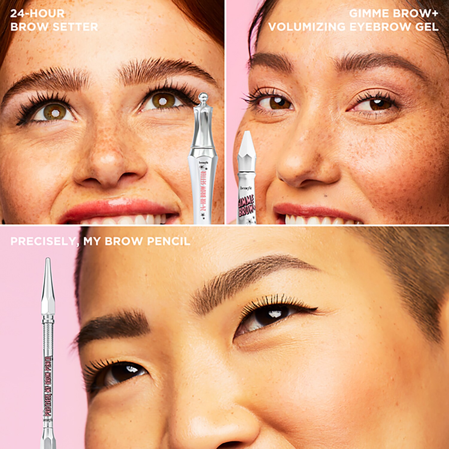 Lil' Brow Loves - Mini brow pencil, gel and setting gel Set Benefit ...