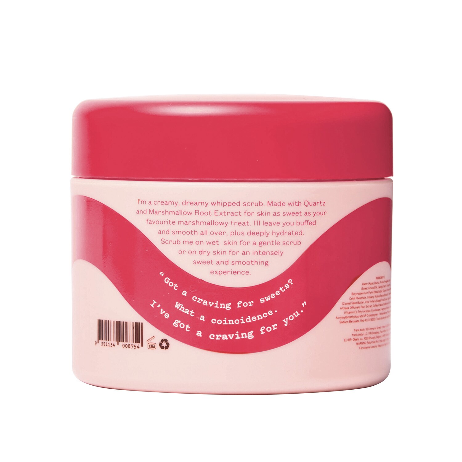 Buff Marshmallow Body Scrub Frank Body ≡ SEPHORA