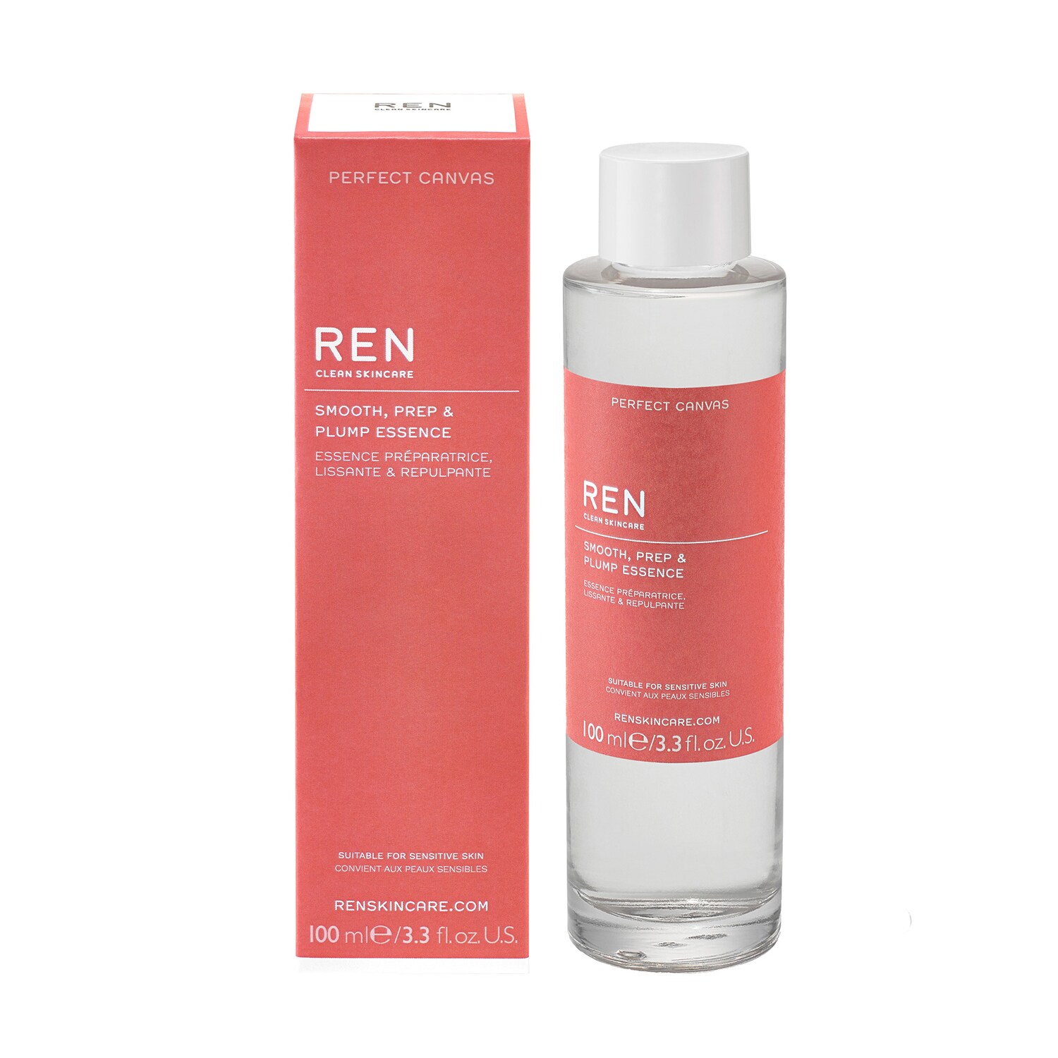 Perfect Canvas - Smooth, Prep & Plump Essence Ren Clean Skincare ≡ SEPHORA