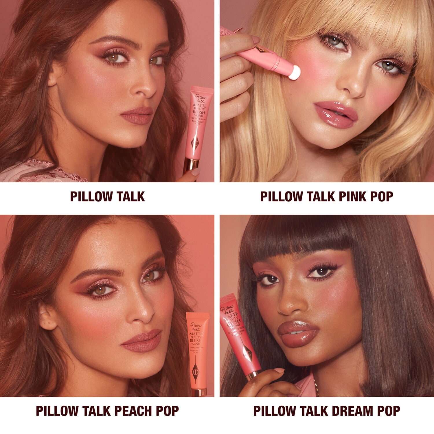 Pillow Talk Matte Beauty Blush Wand υγρό ρουζ ματ Charlotte Tilbury