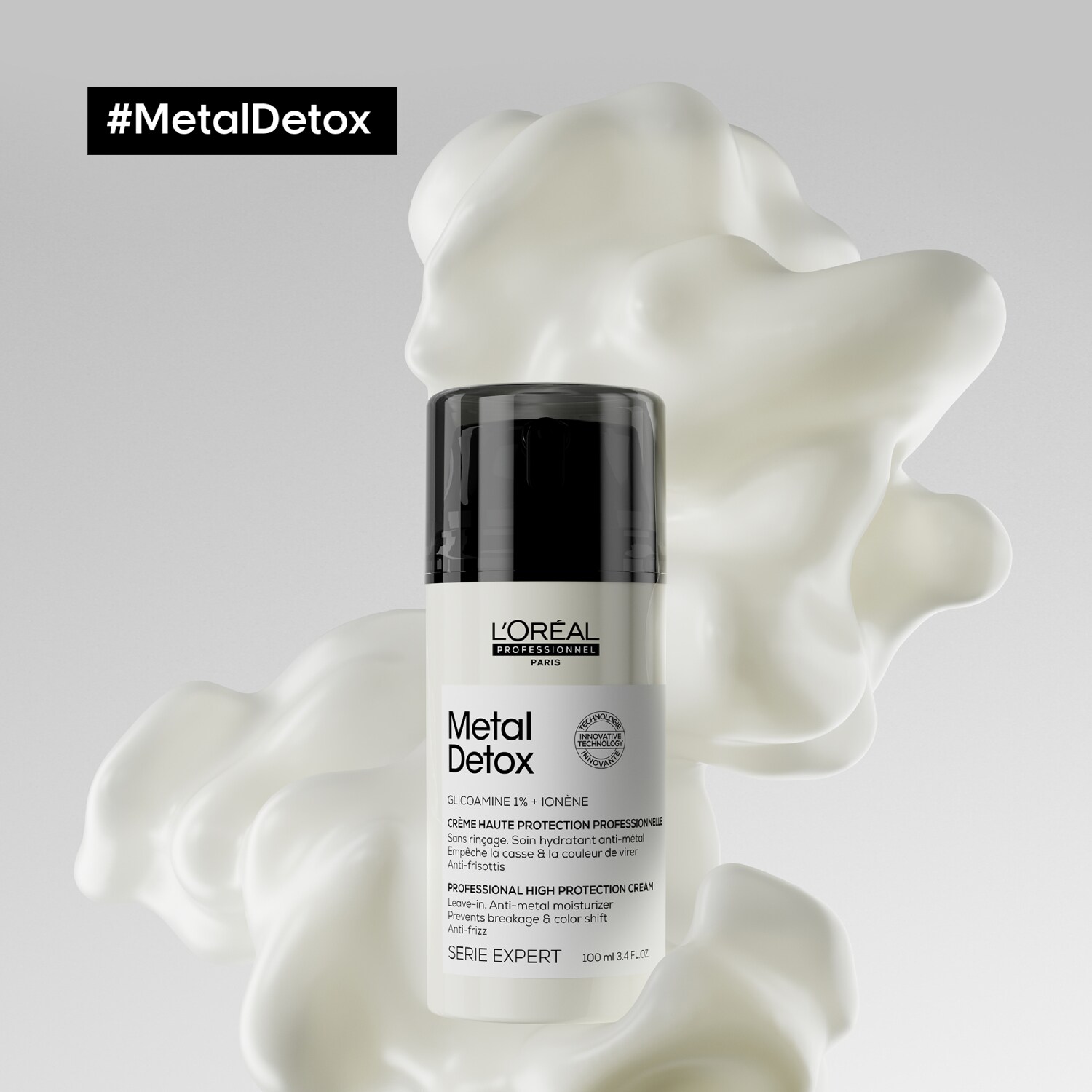 METAL DETOX ΘΕΡΜΟΠΡΟΣΤΑΤΕΥΤΙΚΗ ΚΑΙ ΑΝΤΙΗΛΙΑΚΗ ΚΡΕΜΑ ΜΑΛΛΙΩΝ L'Oréal ...
