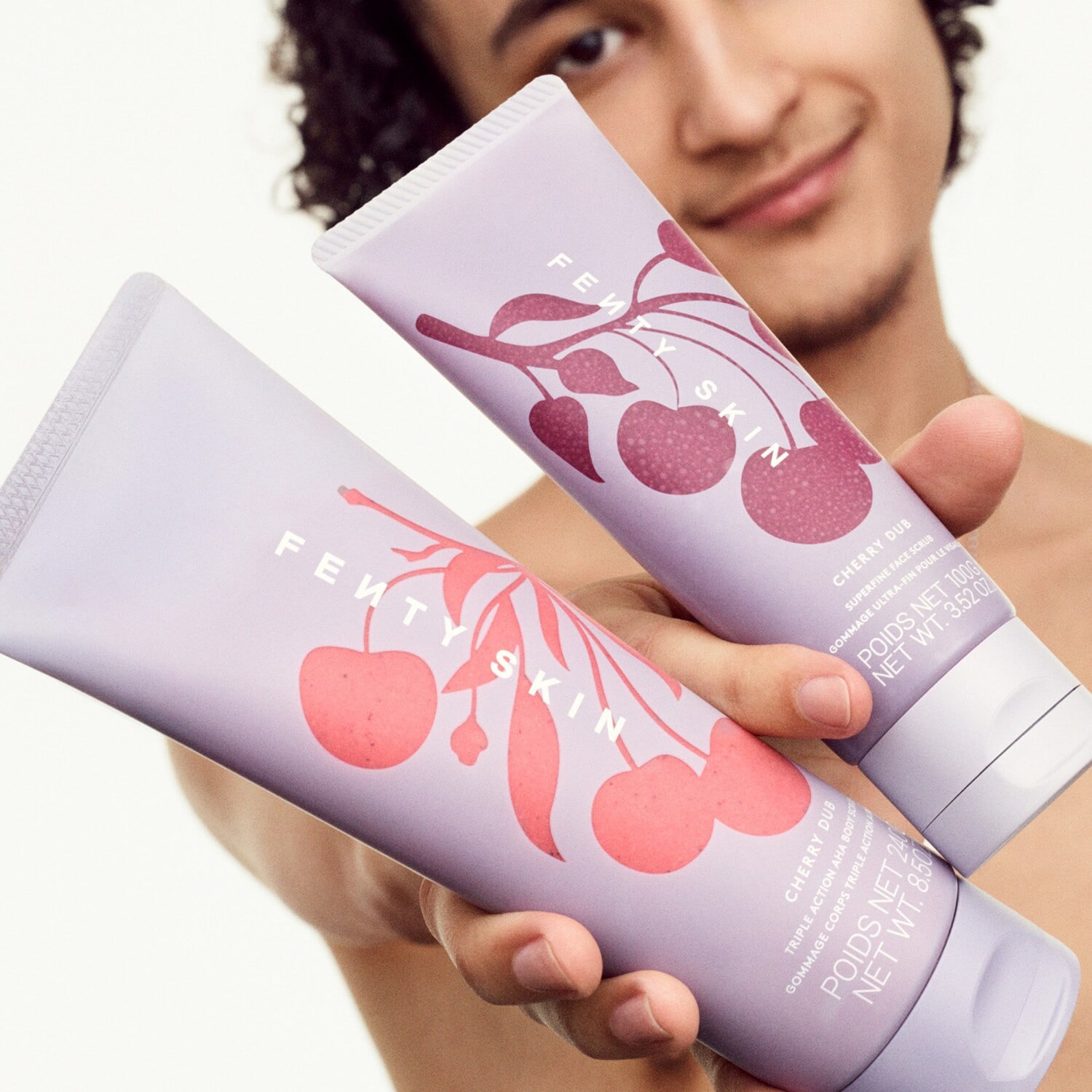 Cherry Dub - Triple action AHA body scrub Fenty Skin ≡ SEPHORA