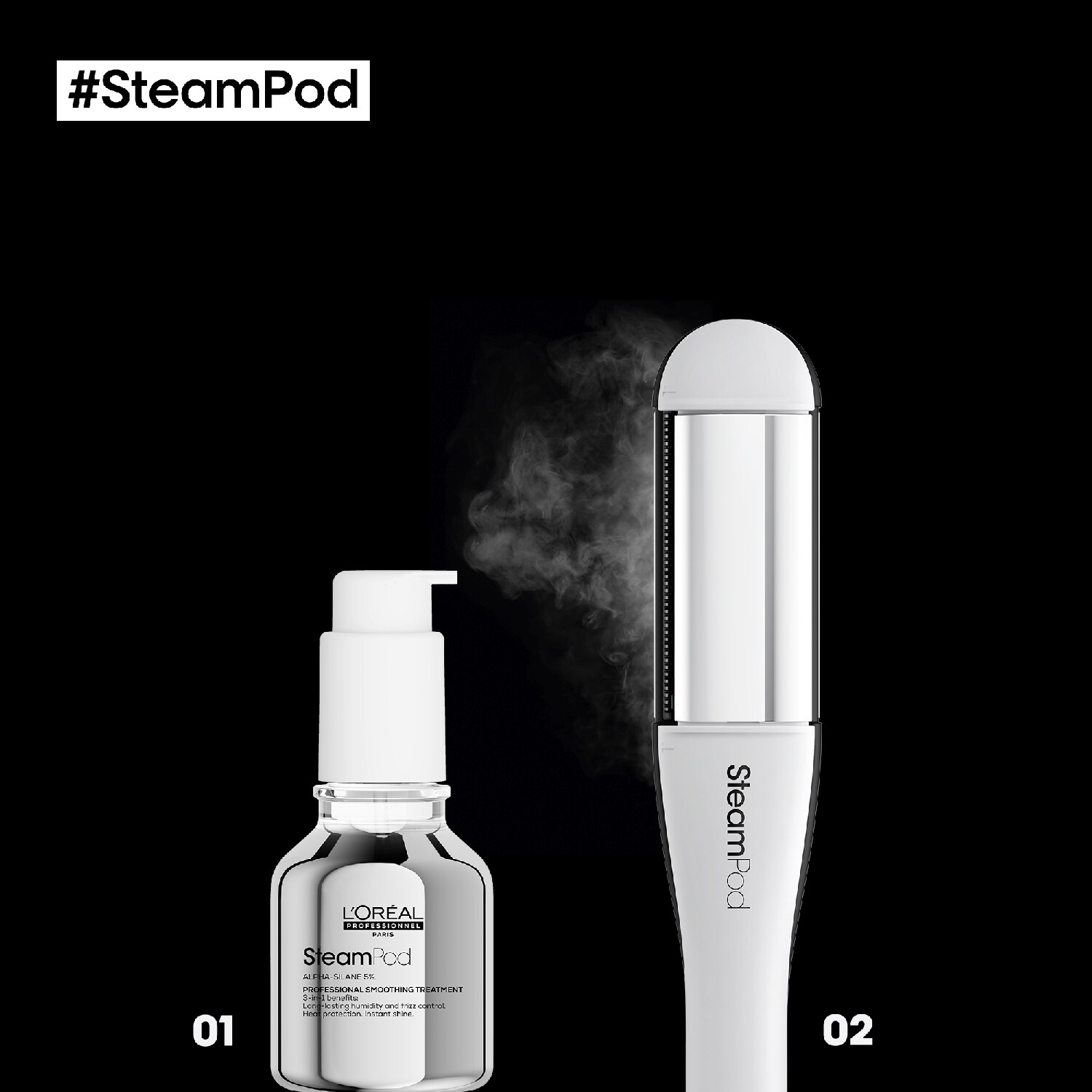 STEAMPOD SERUM ΠΕΡΙΠΟΙΗΣΗ ΛΕΙΑΝΣΗΣ ΓΙΑ ΟΛΟΥΣ ΤΟΥΣ ΤΥΠΟΥΣ ΜΑΛΛΙΩΝ L ...