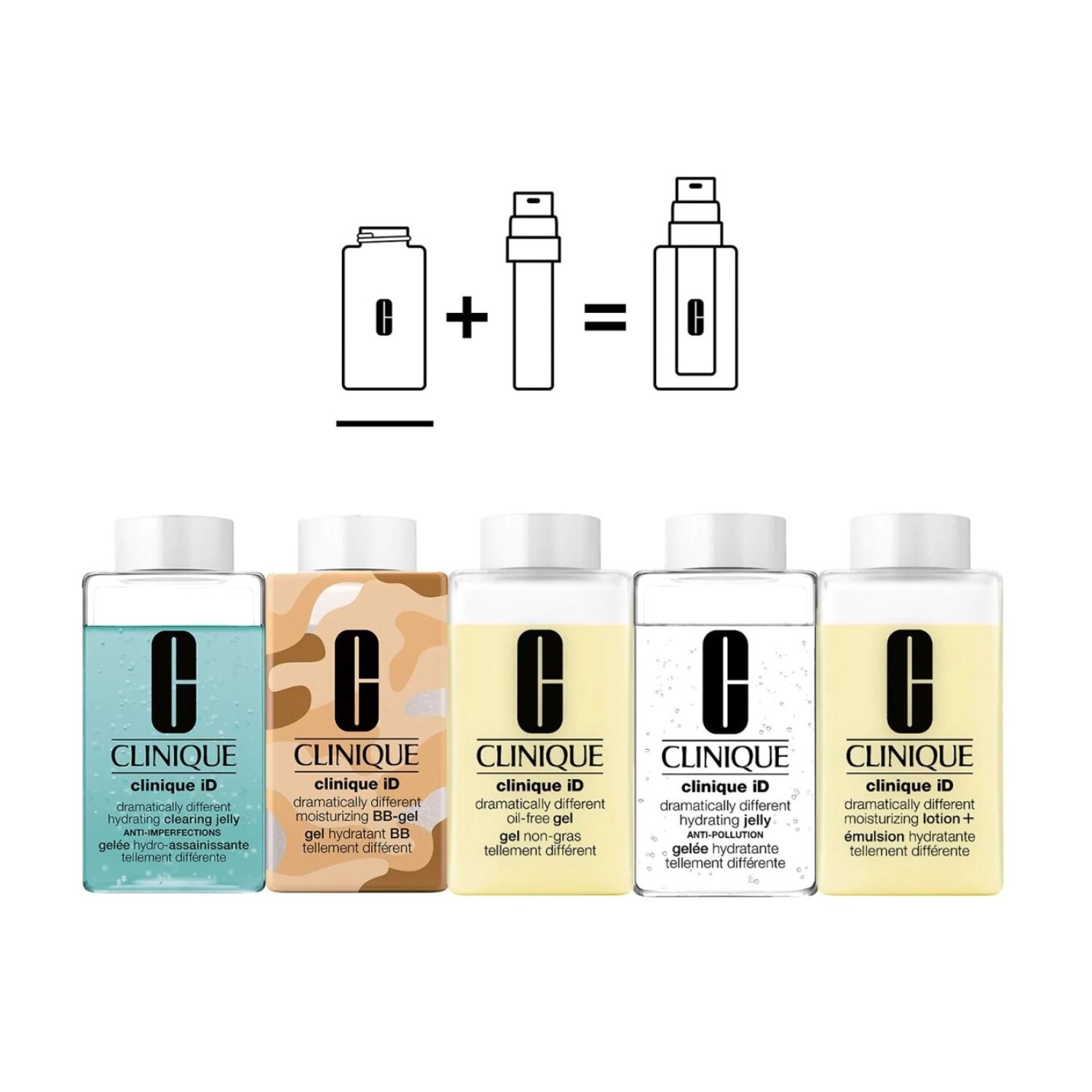 Clinique iD - Dramatically Different choose your base + Active ...