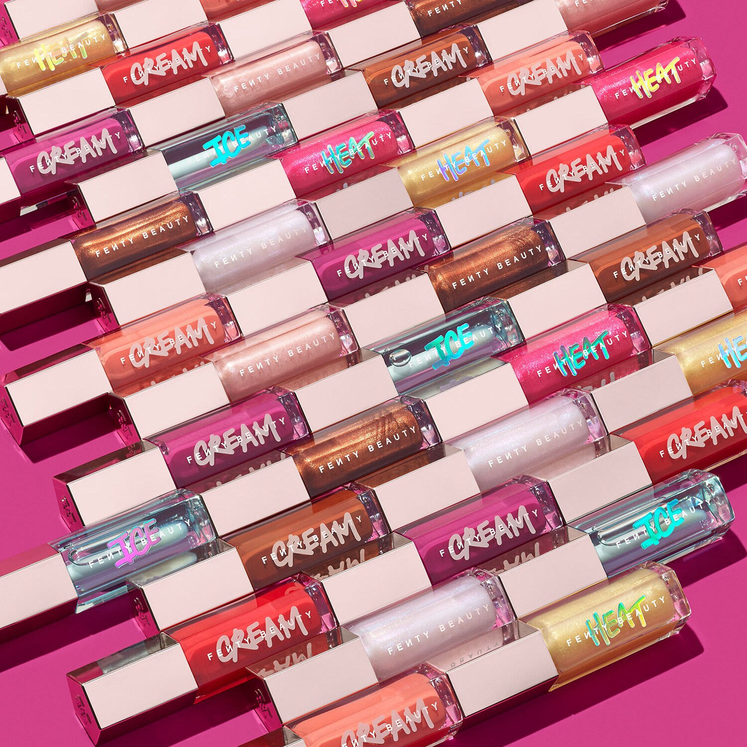 The Gloss Bomb Vault Full-size Universal Lip Luminizer Set Makeup Fenty ...