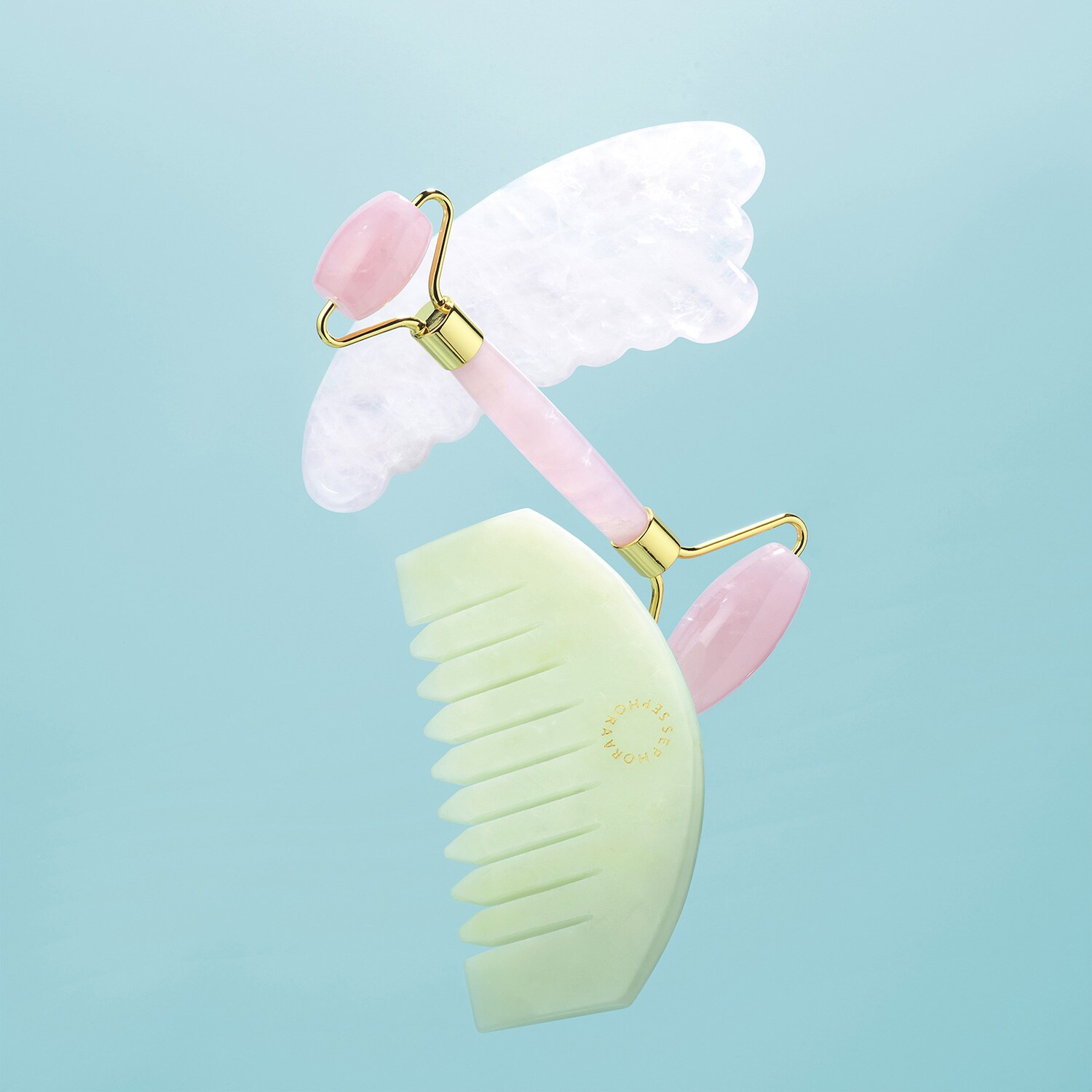 Rose Quartz Body Gua Sha Sephora Collection ≡ SEPHORA