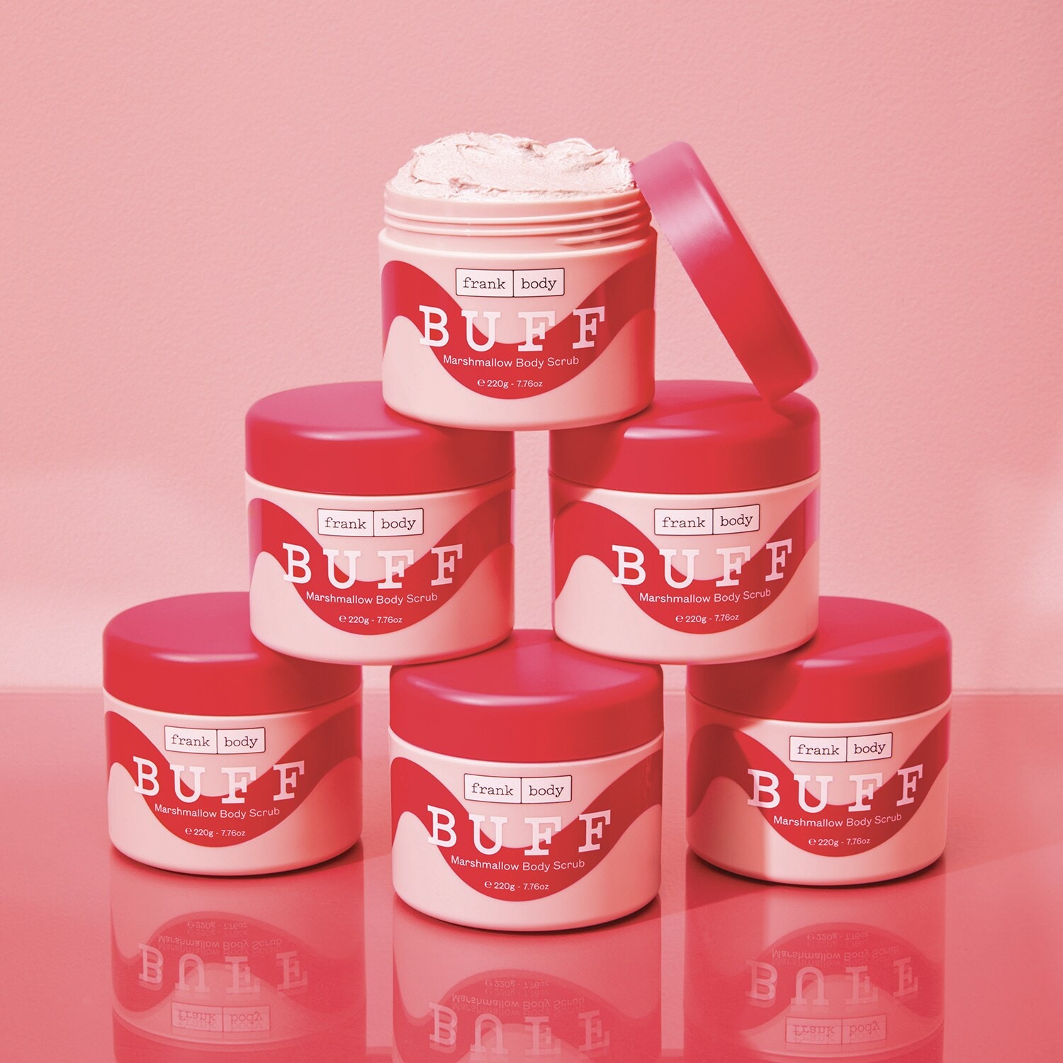 Buff Marshmallow Body Scrub Frank Body ≡ SEPHORA