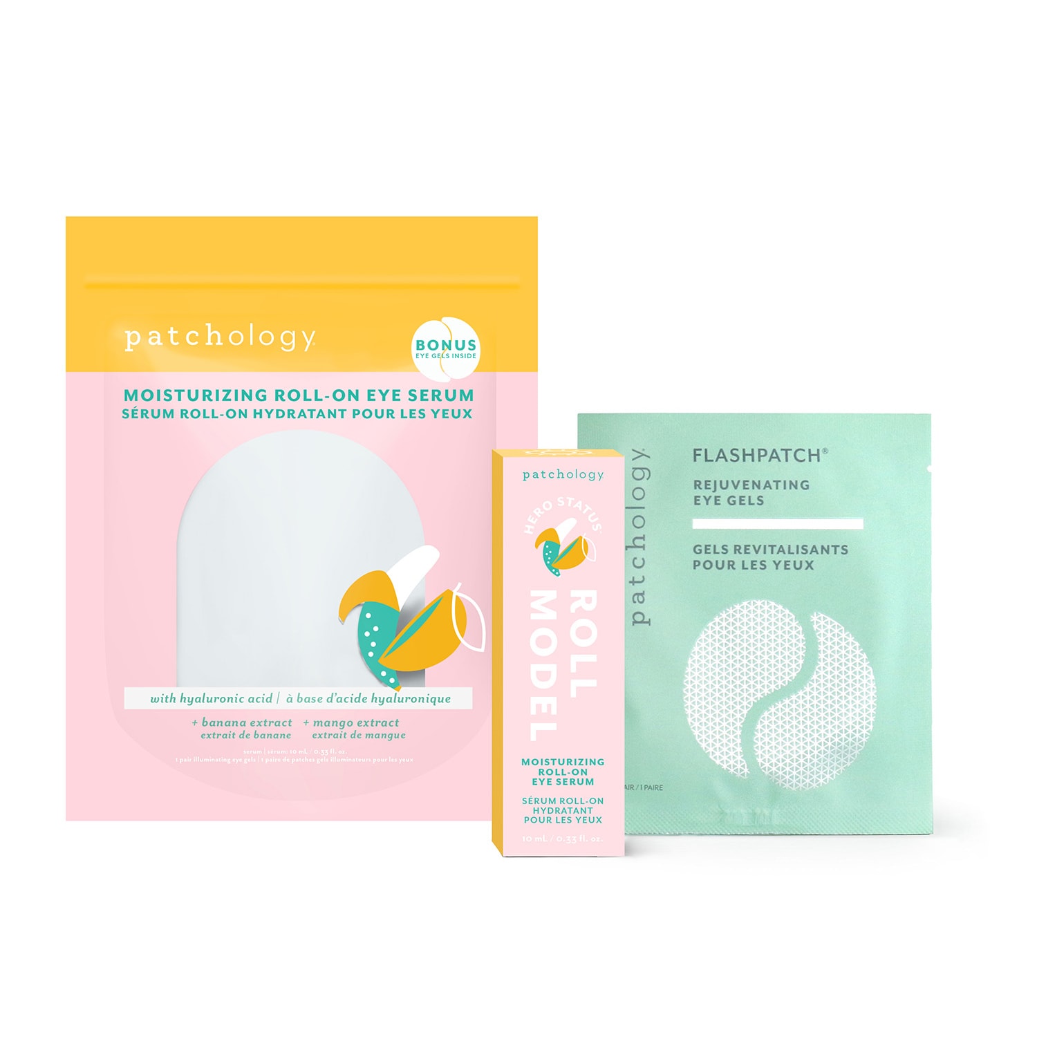 Roll Model Moisturizing Roll-On Eye Serum & Eye Gel Patchology ≡ SEPHORA