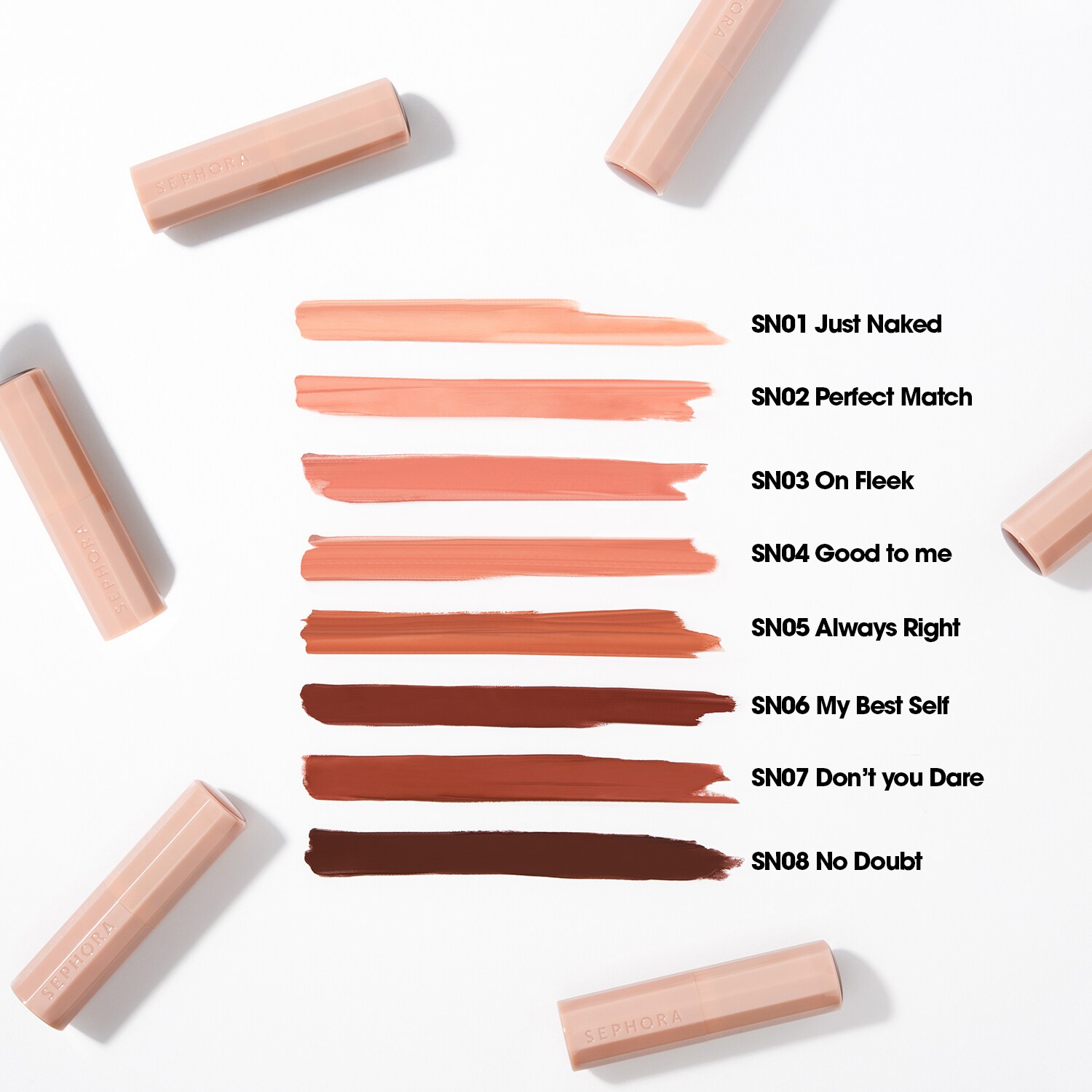 Sephora Rouge Satin The Nude Collection - Lipstick Sephora Collection ≡ ...
