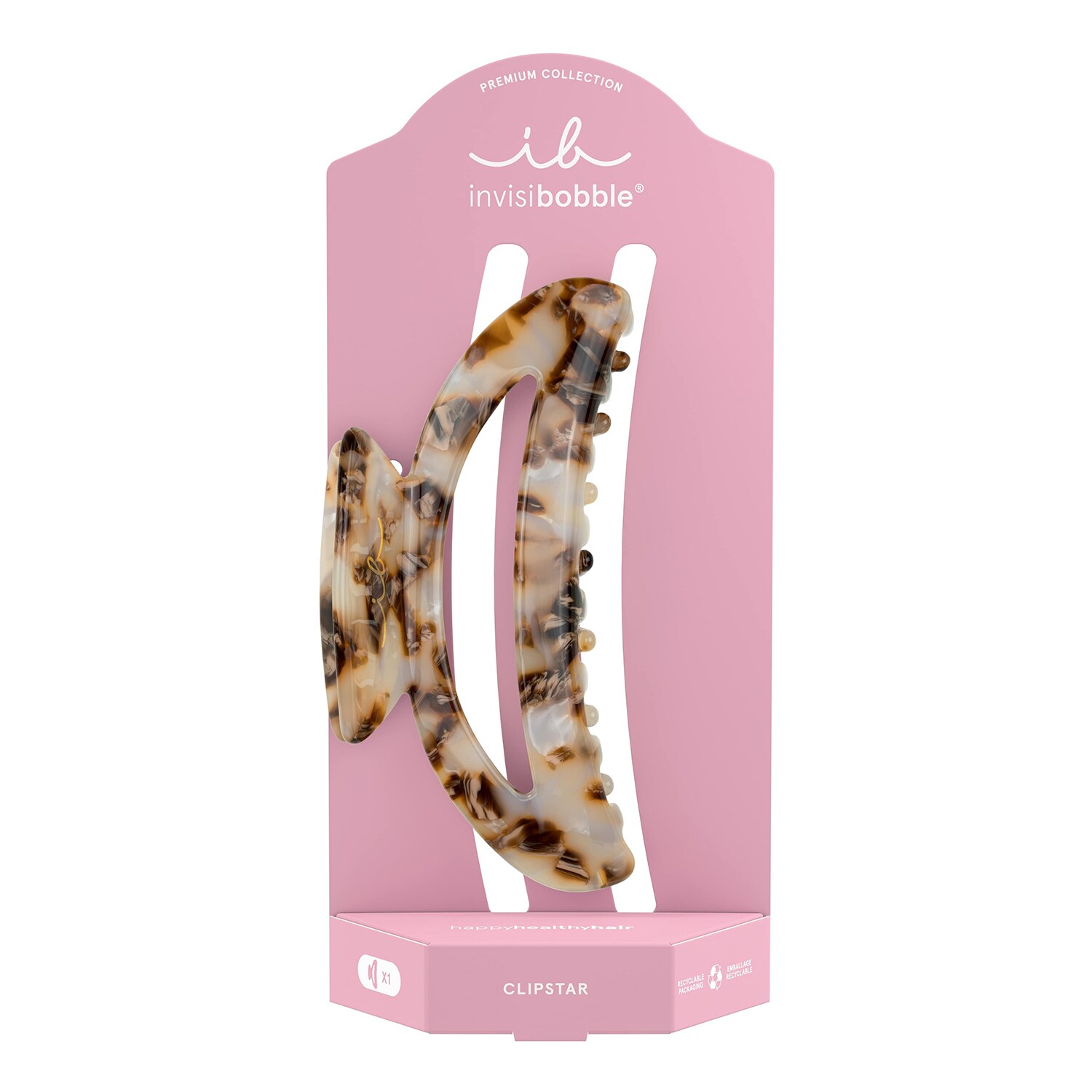 CLIPSTAR PREMIUM Marble On - Κλάμερ μαλλιών Invisibobble ≡ SEPHORA